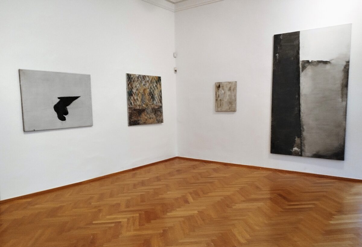 Svatopluk Otisk a Petr Veselý ve Výstavní síni Sokolská 26: Píšící ...